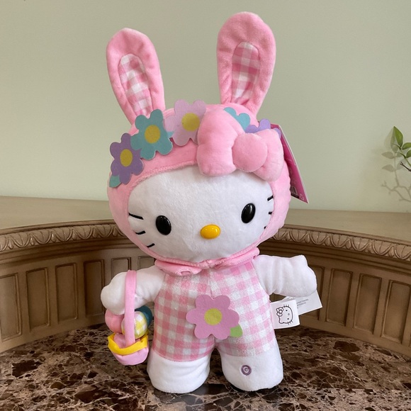 Hello Kitty | Toys | Hello Kitty Easter Bunny Side Stepper Plush | Poshmark